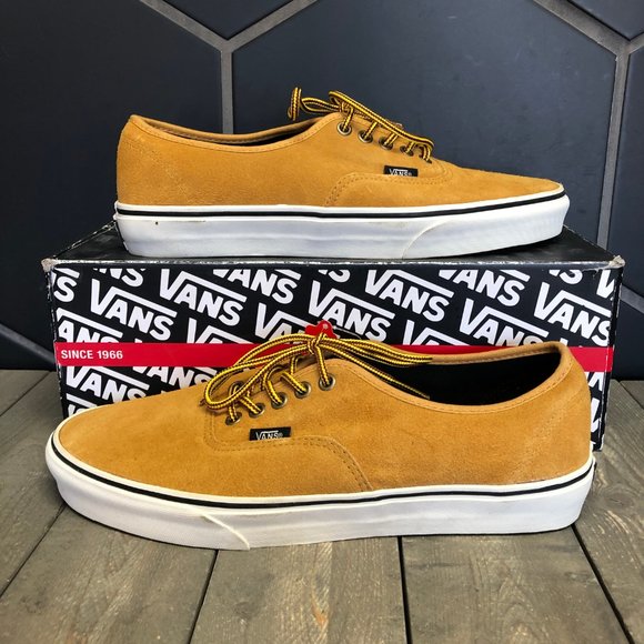 Vans | Shoes | New W Box Vans Authentic Hiker Suede Wheat Tan | Poshmark